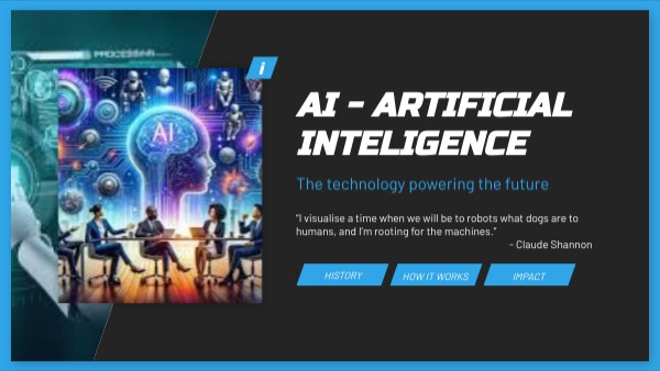 AI - Artificial inteligence | Genially