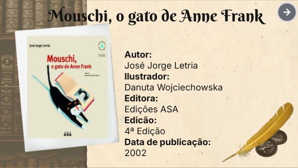 Mouschi, o gato de Anne Frank | Genially