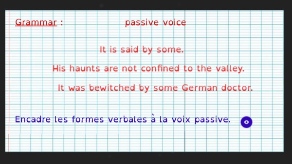 Grammar passive voice | Genially