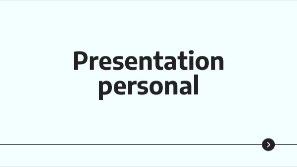Presentation personal | Genially
