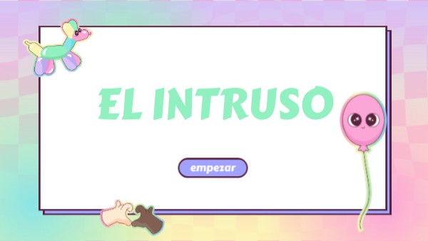 EL INTRUSO | Genially