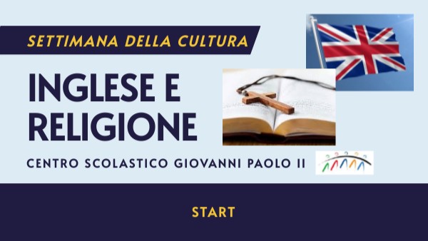 INGLESE E RELIGIONE | Genially