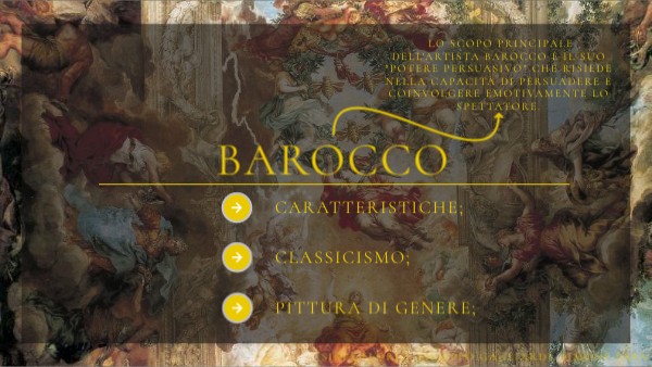 barocco e rococò, storia dell'arte | Genially