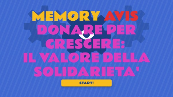 MEMORY AVIS donare per crescere: il valore della solidarieta' | Genially