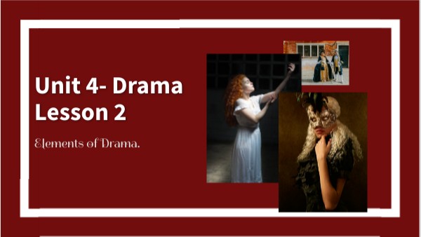 Drama Lesson 2 | Genially