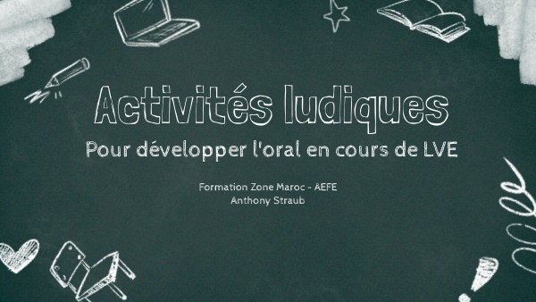 Activités ludiques | Genially