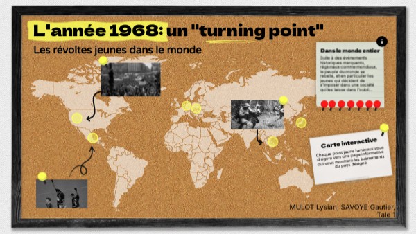 L'année 1968: un "turning point" | Genially