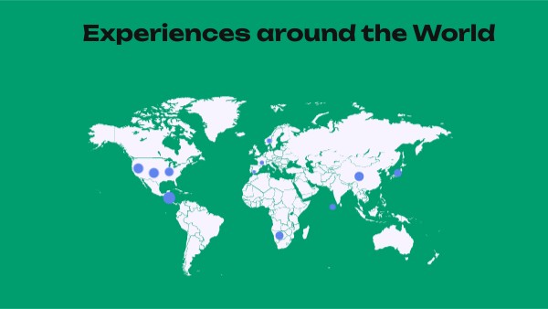 Experiences around the World | Genially