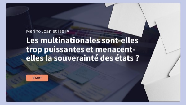 Les multinationales sont-elles trop puissantes et menacent-elles la ...