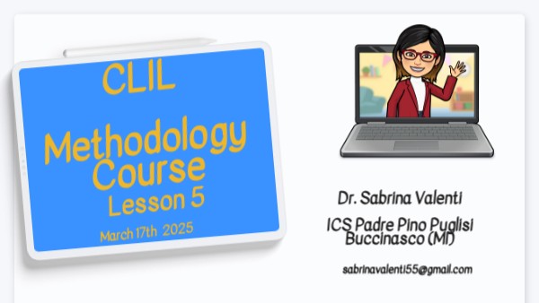 CLIL Lesson 5 | Genially