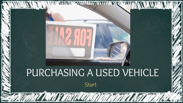 9.2.3 Purchasing a Used Vehicle | Genially