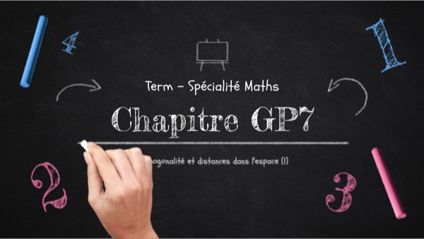 Term (Spé) - Chap.GP7 - SP | Genially