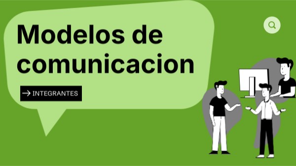 Modelos de comunicacion | Genially