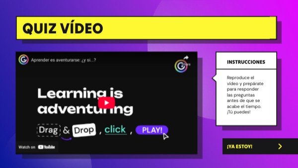 Quiz Vídeo | Genially