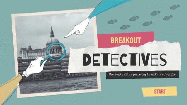 Breakout Détectives | Genially