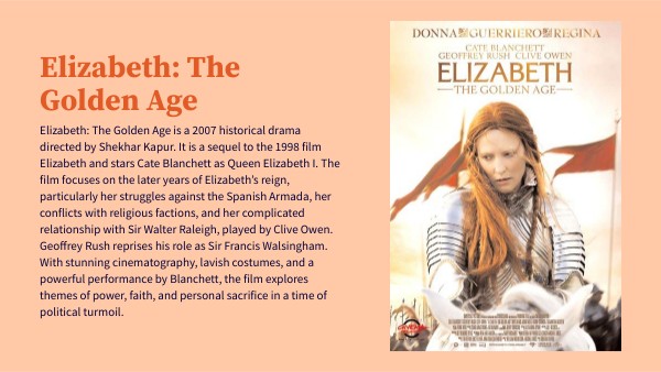 Elizabeth: The Golden Age | Genially