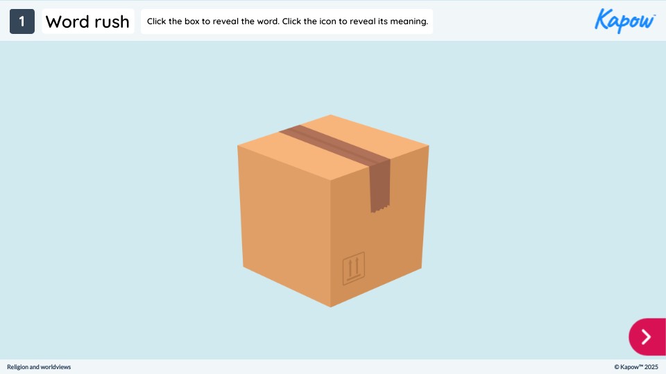 L1_Word rush | Genially