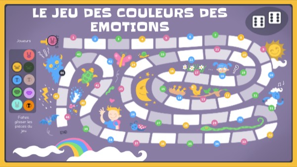 le jeu des couleurs des emotions | Genially