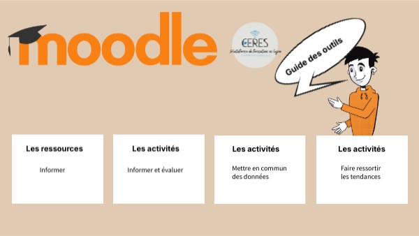 Guide des outils Moodle | Genially