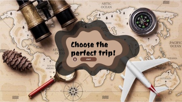 Choose the perfect trip! | Genially