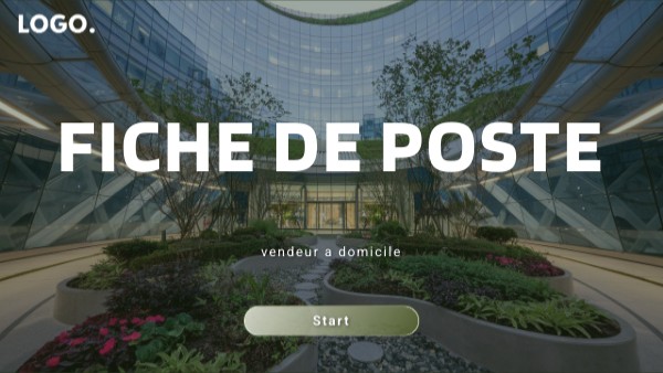 fiche de poste | Genially
