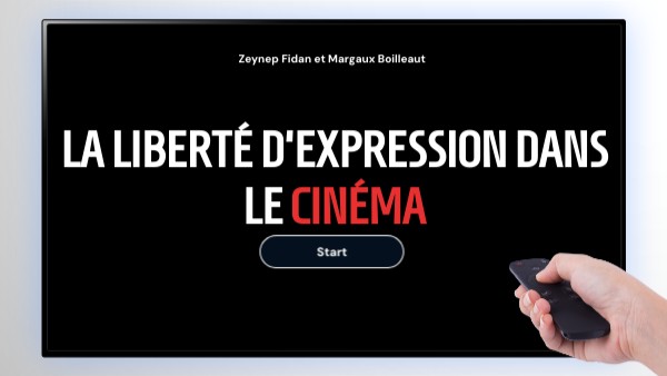 La liberté d'expression dans le cinéma | Genially
