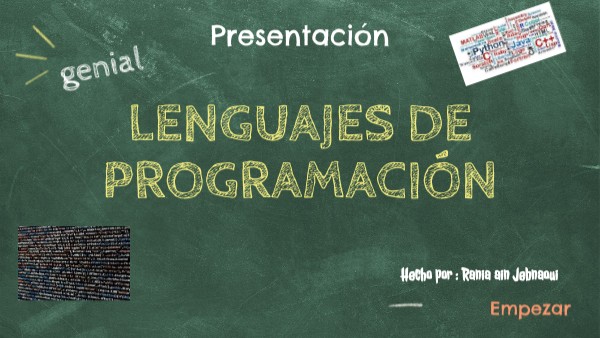 lenguajes de programación | Genially