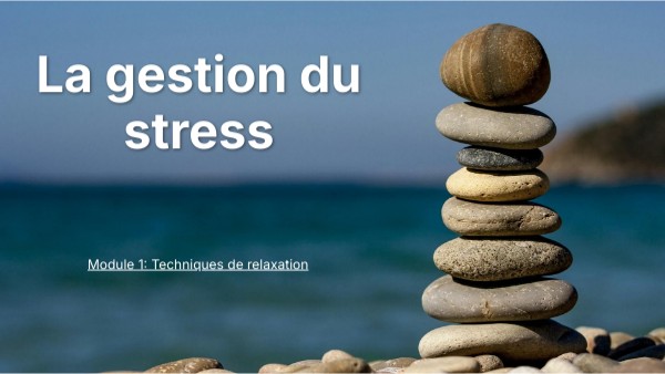 La gestion du stress | Genially