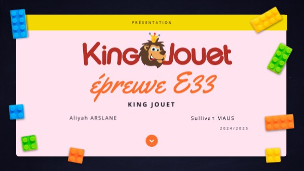 épreuve E33 | Genially