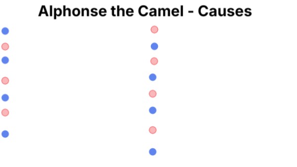 Alphonse the Camel - Causes | Genially