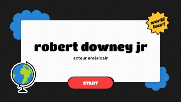 robert downey jr | Genially