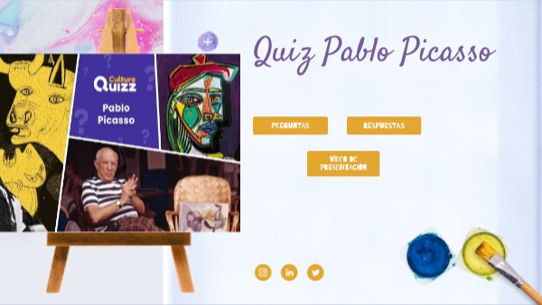 Quiz Pablo Picasso | Genially