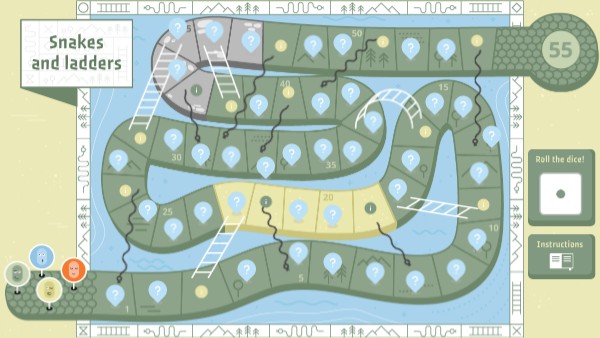 Snakes and ladders | Genially