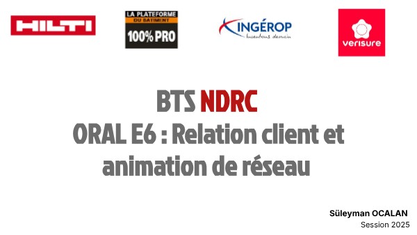 BTS NDRC | Genially