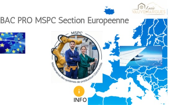 BAC PRO MSPC Section Européenne | Genially