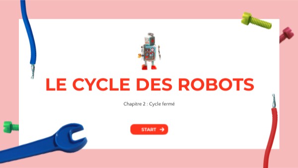 Le cycle des robots | Genially
