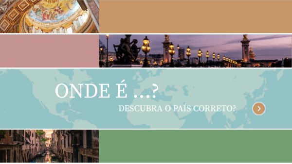 Onde é ...? | Genially