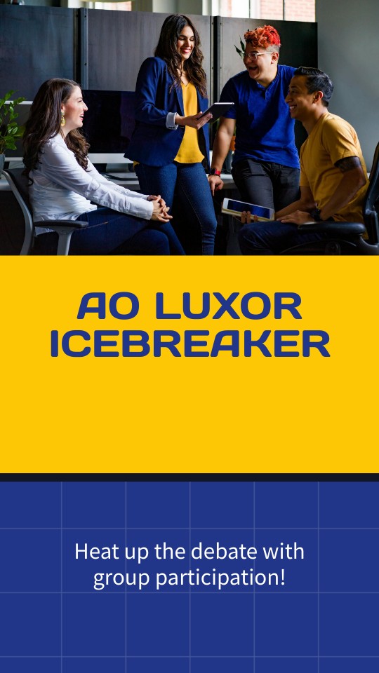 AO LUXOR ICEBREAKER | Genially