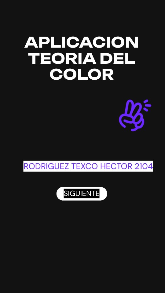APLICACION TEORIA DEL COLOR | Genially