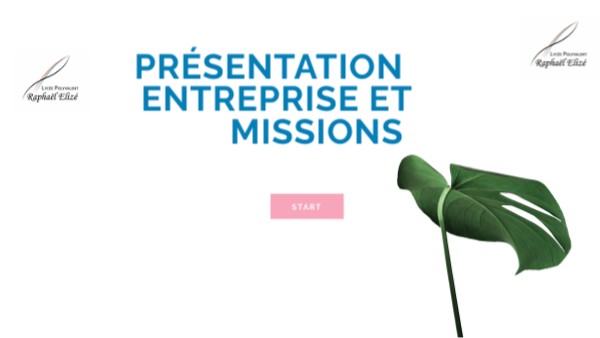 Présentation entreprise et missions | Genially