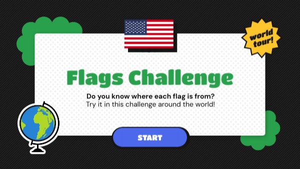 Flags Challenge | Genially