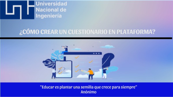 ¿Cómo crear un cuestionario en plataforma? | Genially
