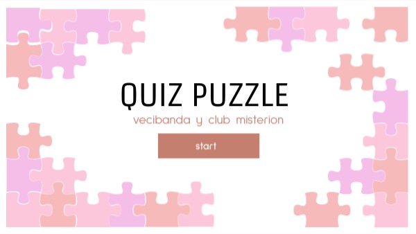 QUIZ PUZZLE | Genially