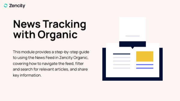 News Tracking with Organic | Genially