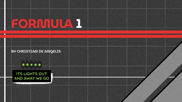 Formula 1 presentation | Genially