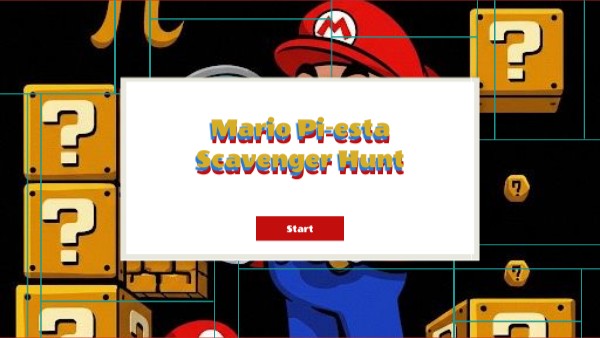 Mario Pi-esta Scavenger Hunt | Genially