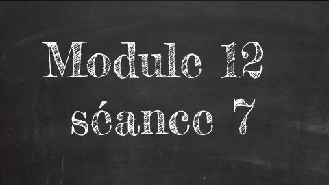 Module 12 séance 7 | Genially
