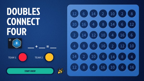 Doubles Connect 4 | Genially