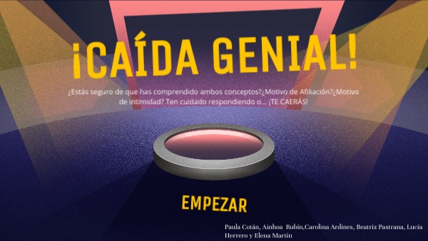 ¡CAÍDA GENIAL MOTIVACION! | Genially