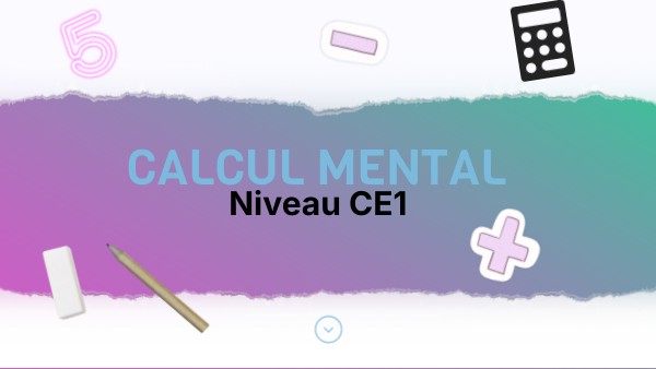 calcul mental | Genially